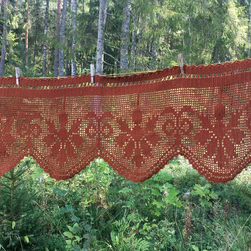Crochet Valance - Etsy