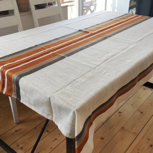 Striped Tablecloth - Etsy