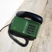 Vintage Telephone Desk Telephone Button Phone Green Desk - Etsy
