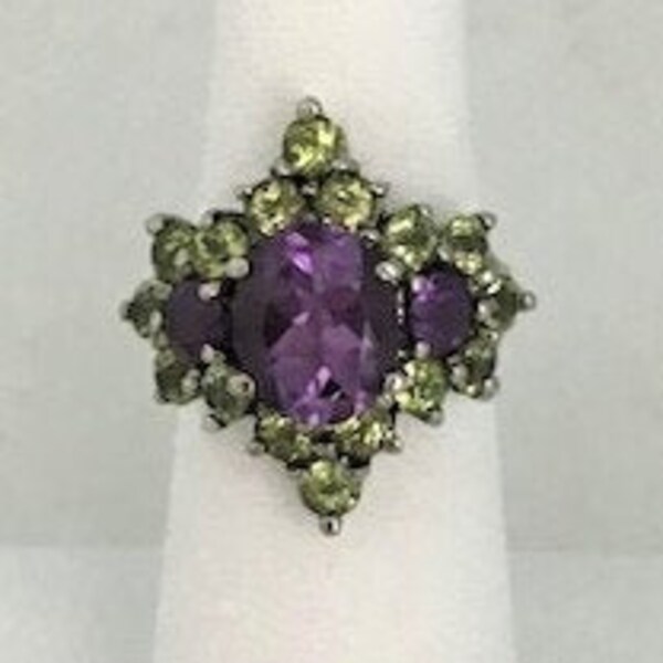 Amethyst and Peridot - Etsy