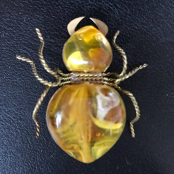 Amber Pin - Etsy