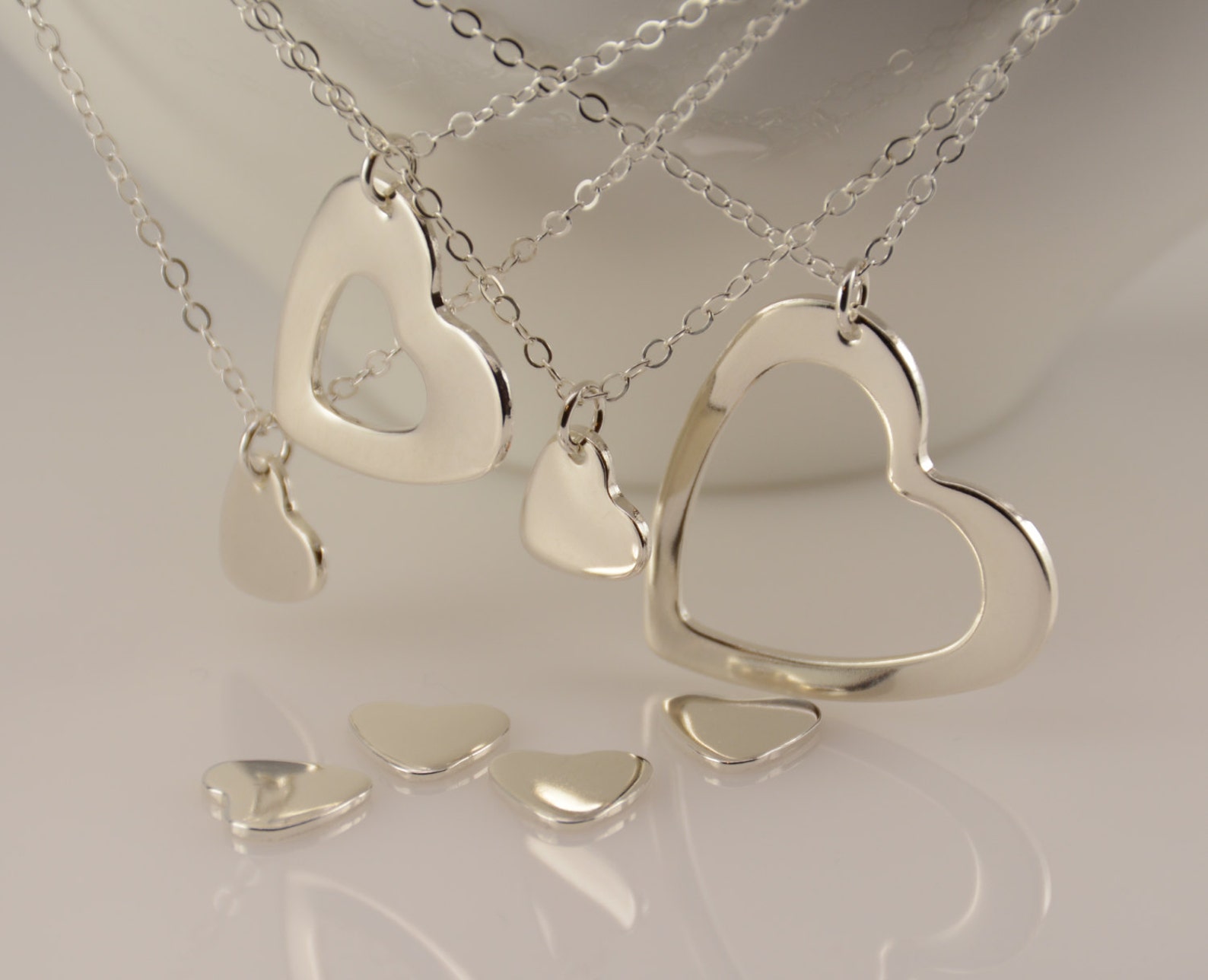Generations Necklace. Grandma, Mother, Granddaughters Necklace. - Etsy