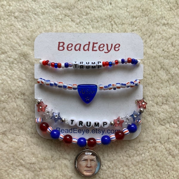 Trump Bracelets - Etsy