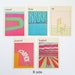 Set of 5 Vintage Moma Art Cards Brother & Farm House Animal Flash Cards ...