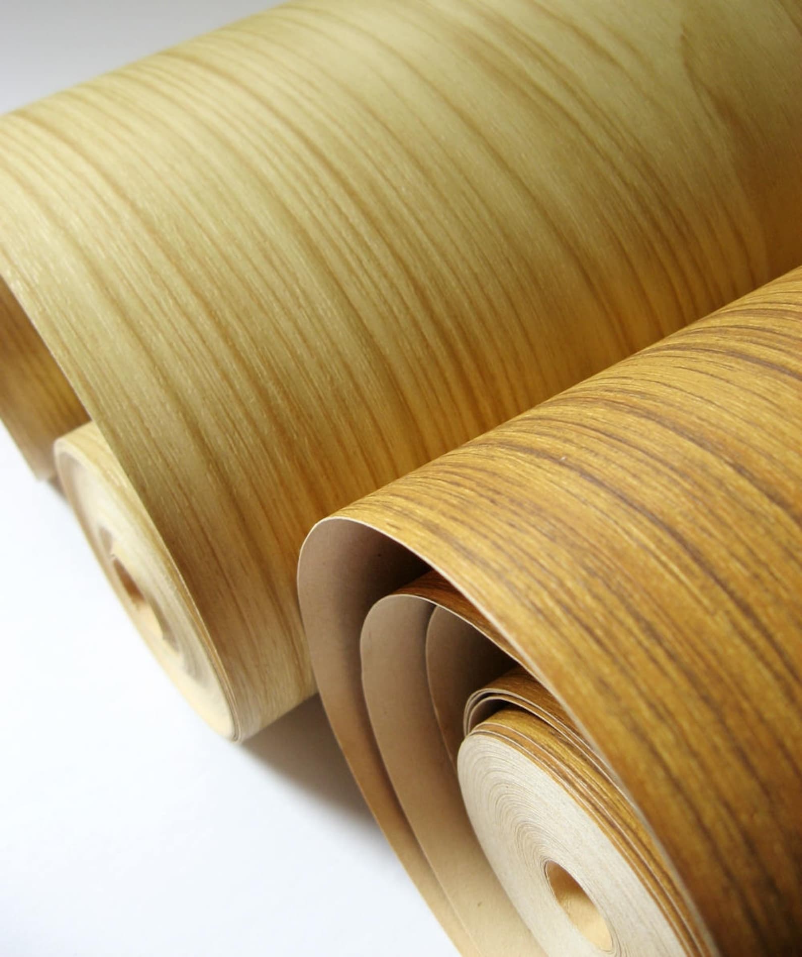 Wood Grain Wallpaper 1 Roll of Vintage Vinyl Coated Italian | Etsy