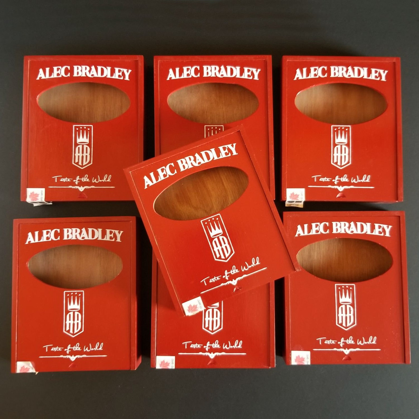 Wood Cigar Boxes W Oval Window Slider Lids DIY Wood Craft - Etsy