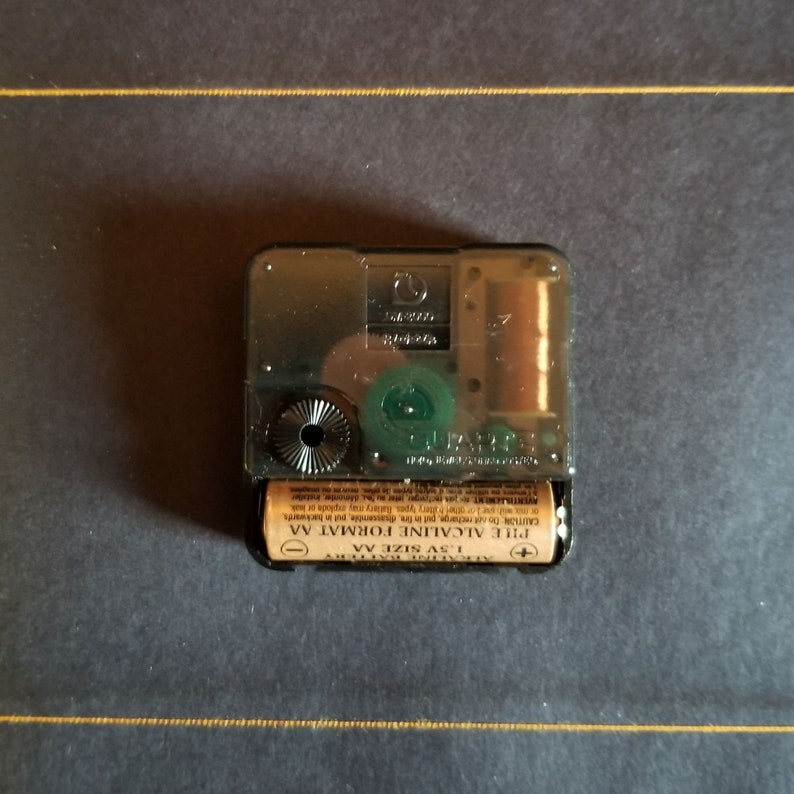 Black and Gold Wall Clock W Hidden Storage Cabinet Key Hooks - Etsy