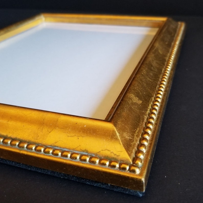 Gold Photo Frame Vintage 8x10 DIY Empty Gold Picture - Etsy