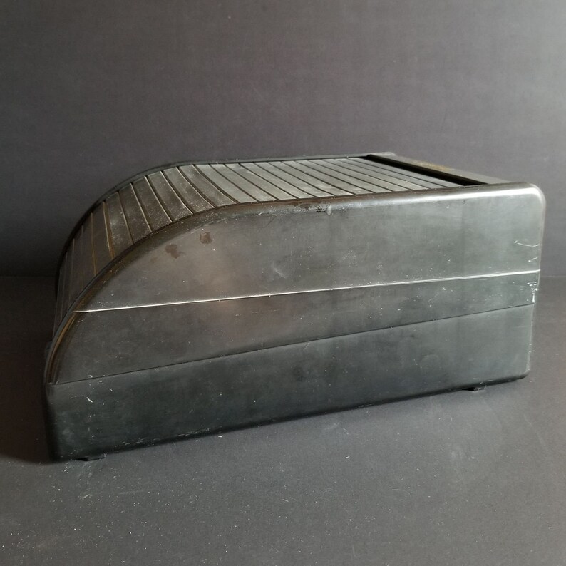 Stacked Metal Paper Tray W Roll Top Lid Vintage ASCO - Etsy