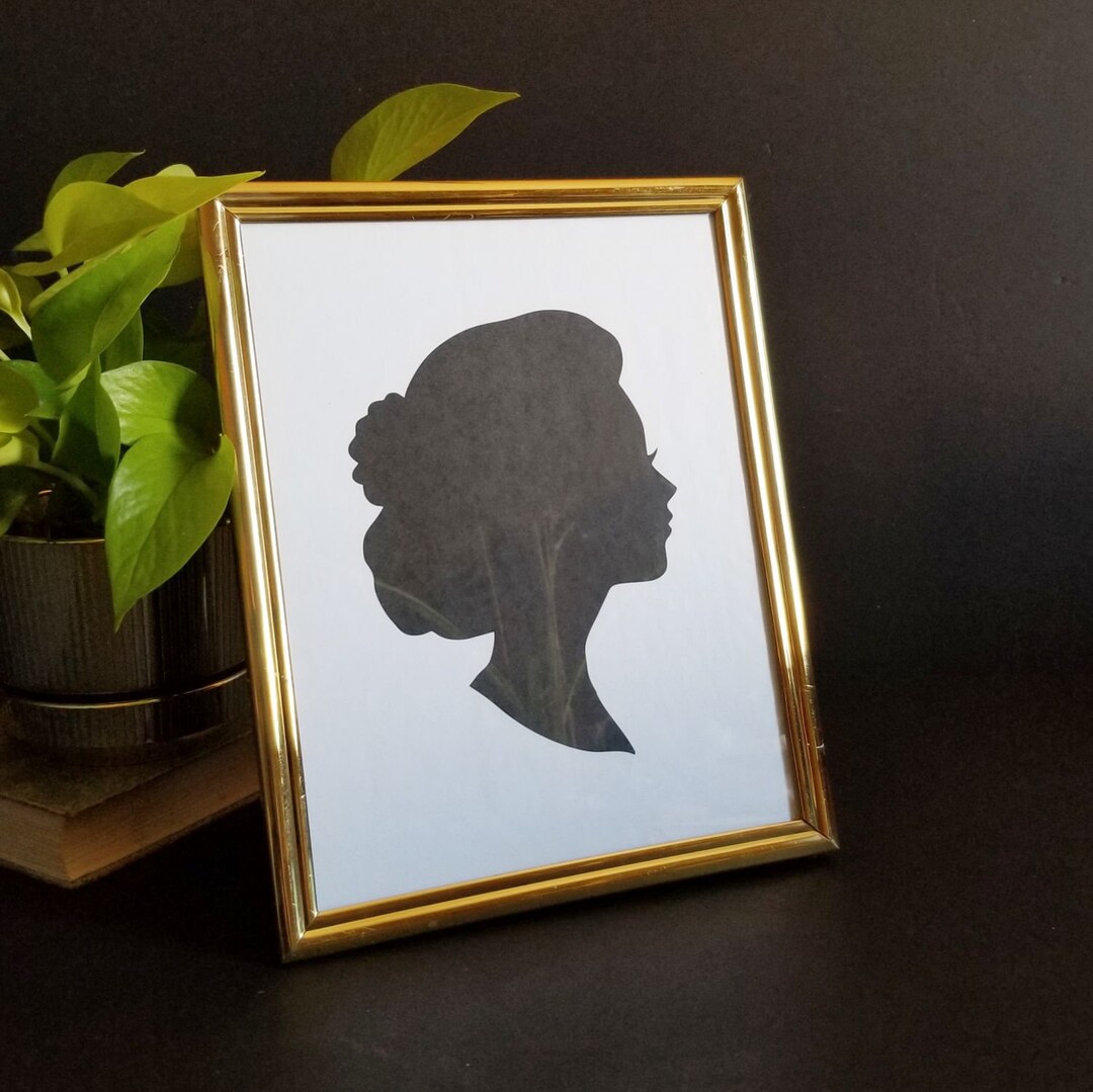 Solid Brass Photo Frame Vintage 8x10 Polished Brass - Etsy