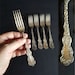 Set of 5 Silver Plated Forks - Simpson H M & Co X Harvard 1897 Pattern ...