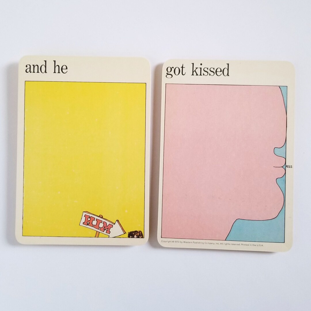He Got Kissed Vintage Colorful Pop Art Prints Mid Century Modern Moma ...
