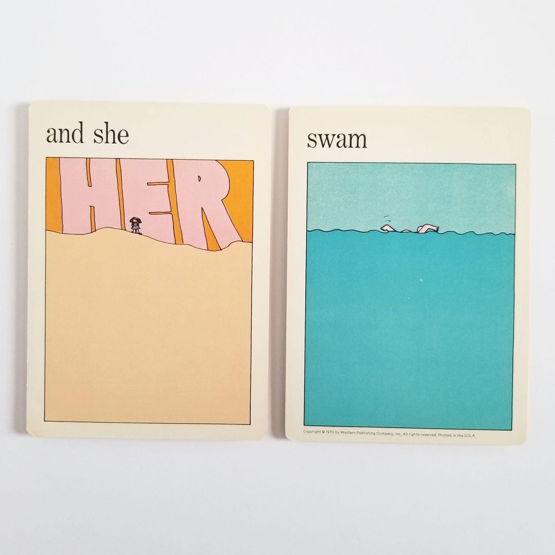 And She Swam - Vintage Moma Pop Art Print Cards - Museum of Modern Art ...