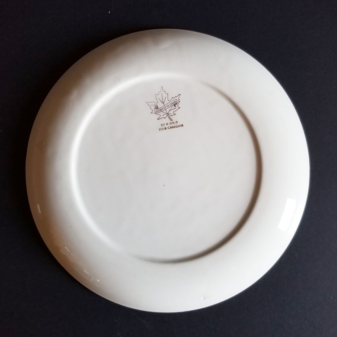 RCMP Souvenir China Plate Vintage Royal Canadian Mounted - Etsy