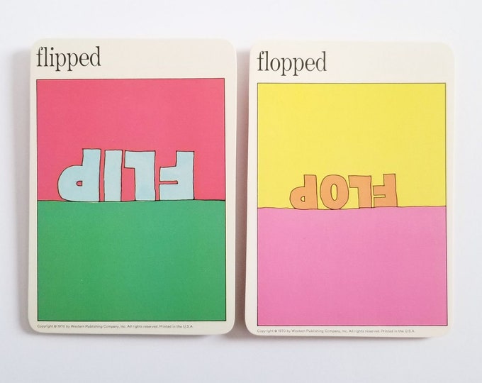 Flipped Flopped Fun Pop Art Prints Vintage MOMA Art Cards | Etsy