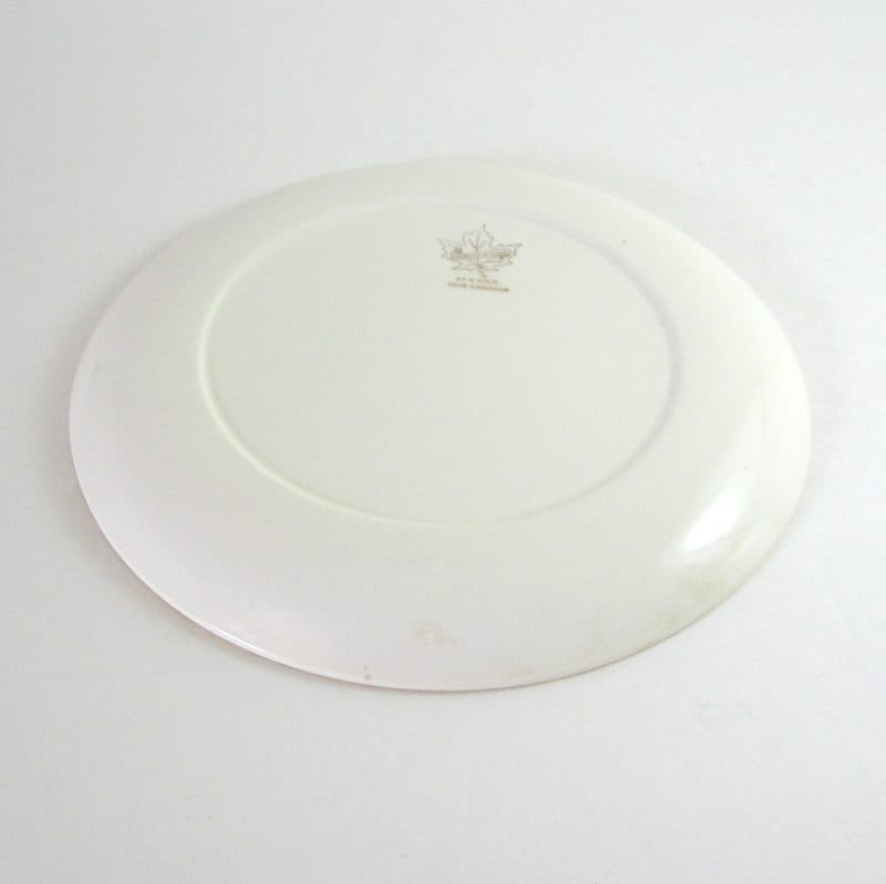 RCMP Souvenir China Plate Vintage Royal Canadian Mounted | Etsy