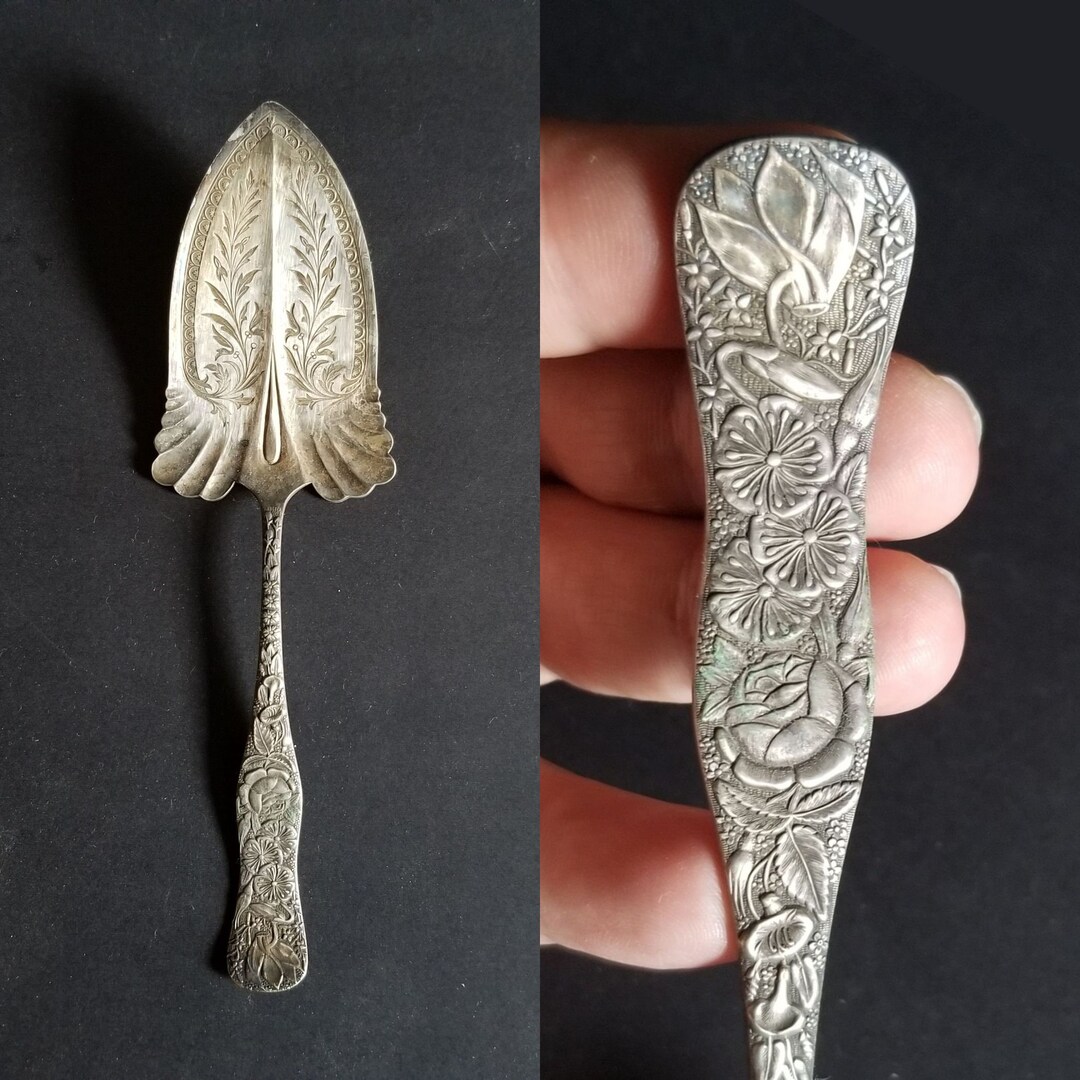 Antique Silver Plated Pie Server - Vintage Toronto Silver Plate Co ...