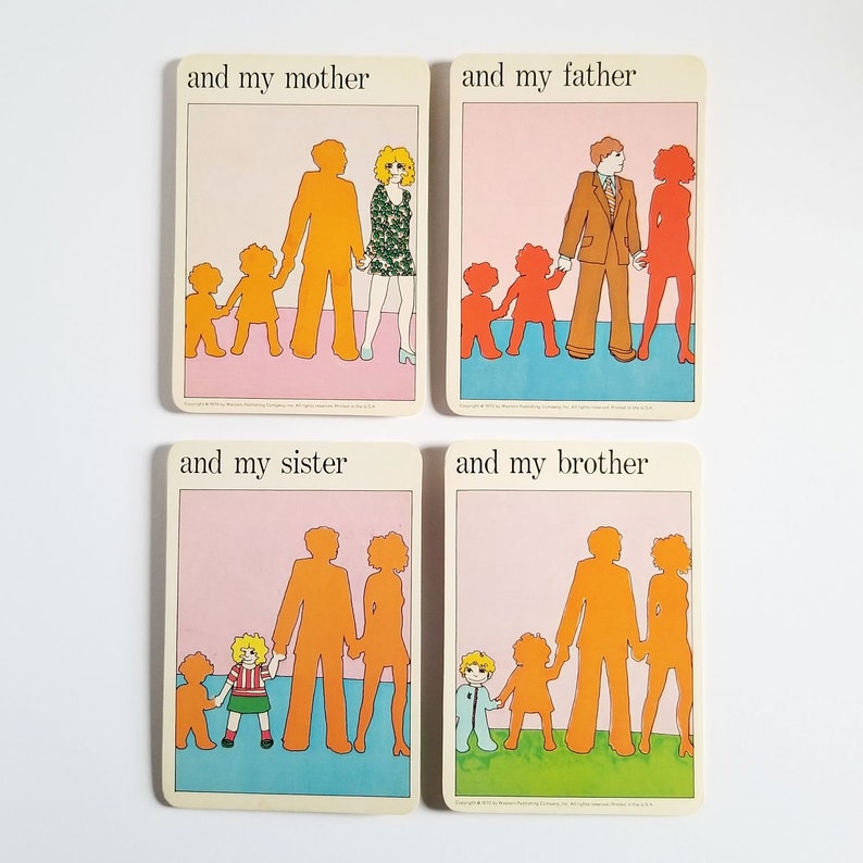 Mother Father Sister Brother 4 Vintage MOMA Art Cards - Etsy