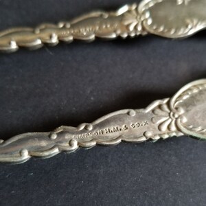 Set of 5 Silver Plated Forks - Simpson H M & Co X Harvard 1897 Pattern ...