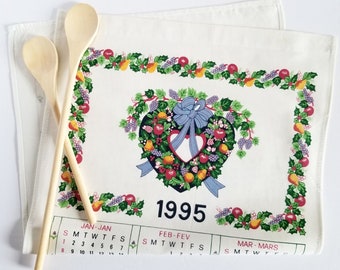 1995 Wall Calendar - Etsy
