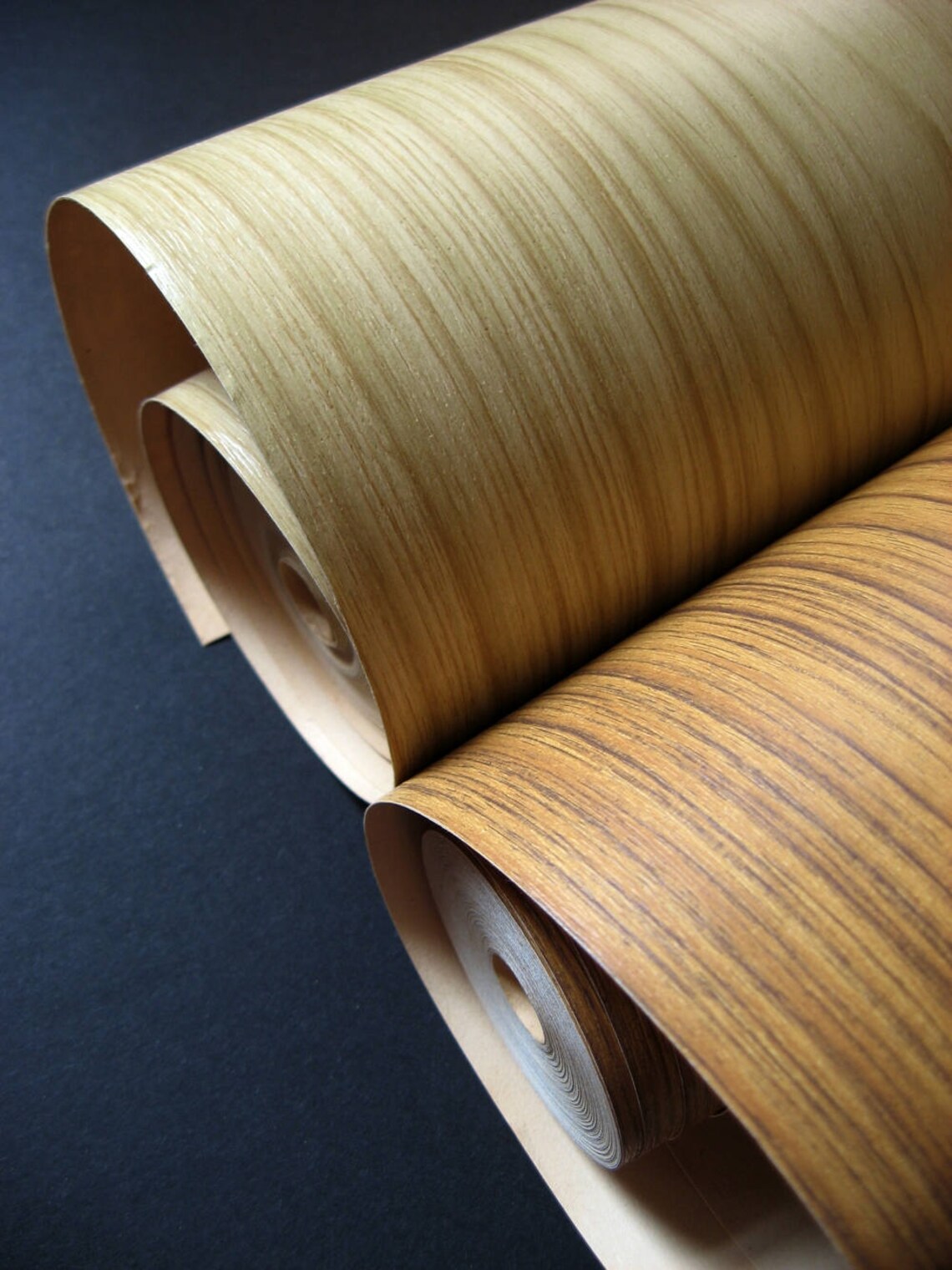 Wood Grain Wallpaper 1 Roll of Vintage Vinyl Coated Italian | Etsy