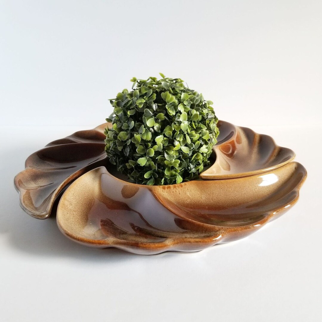 Ceramic Serving Dishes - Vintage Beauceware 3 Piece Snack Set ...