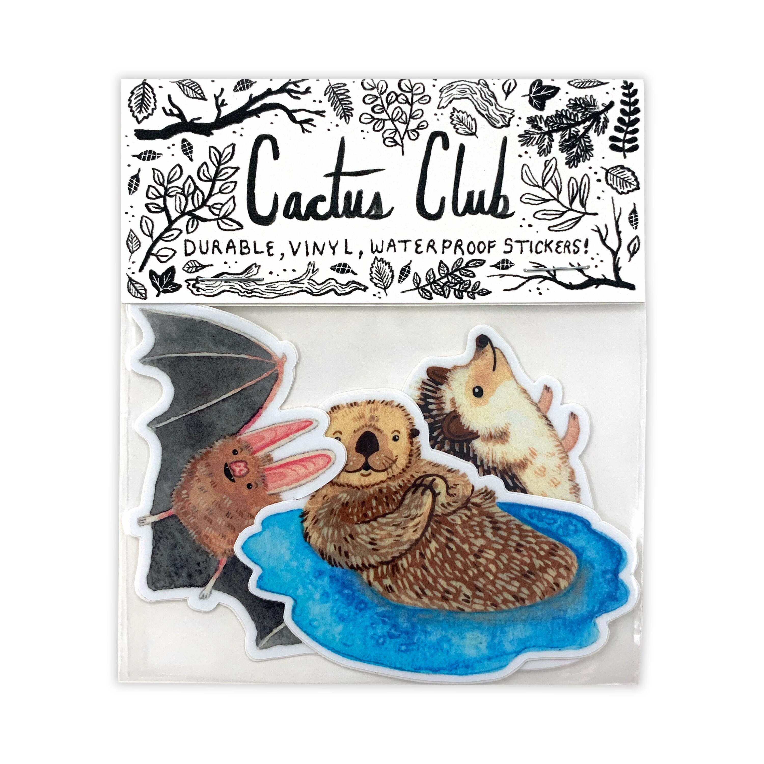 Critter Sticker Pack | Etsy