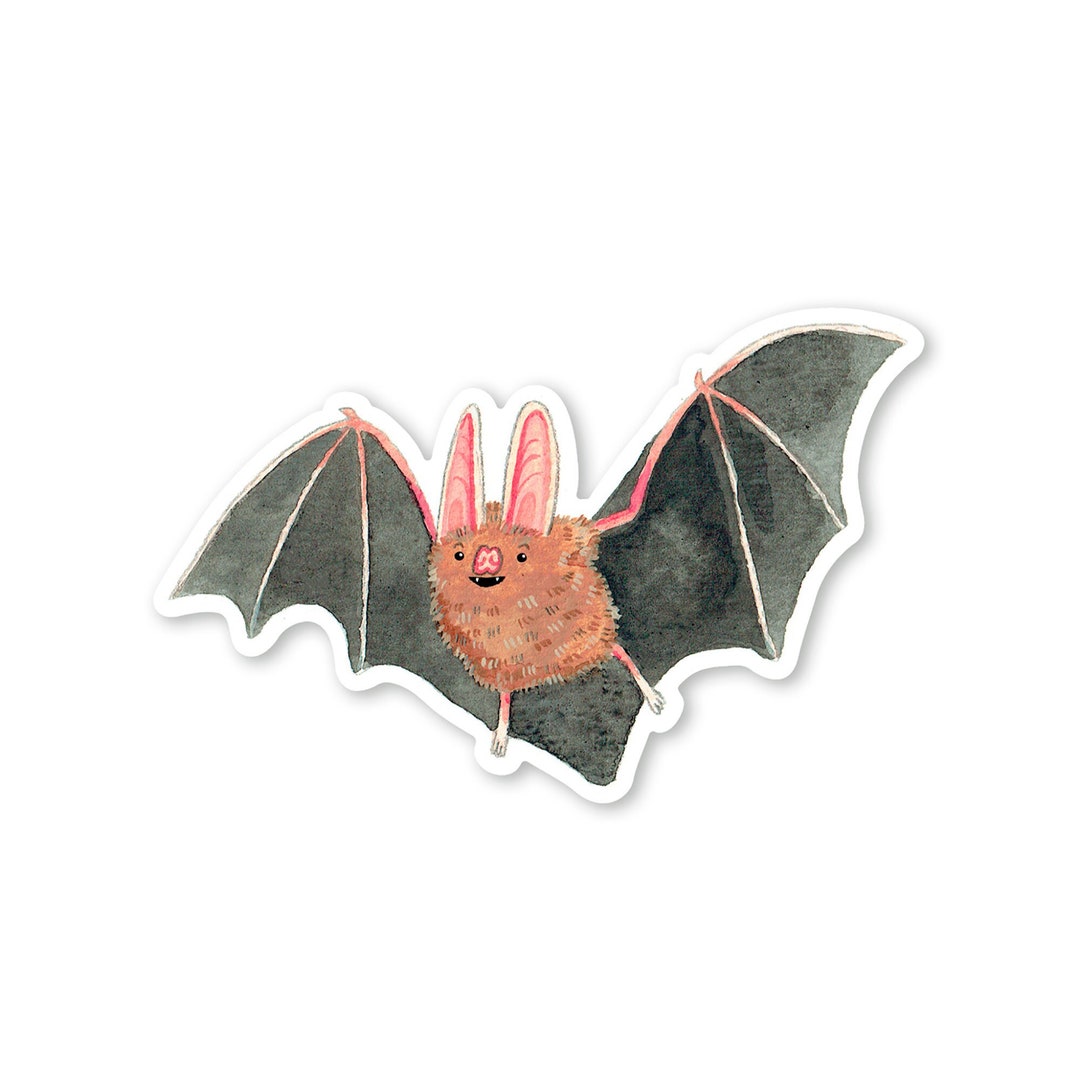 Bat Sticker - Etsy