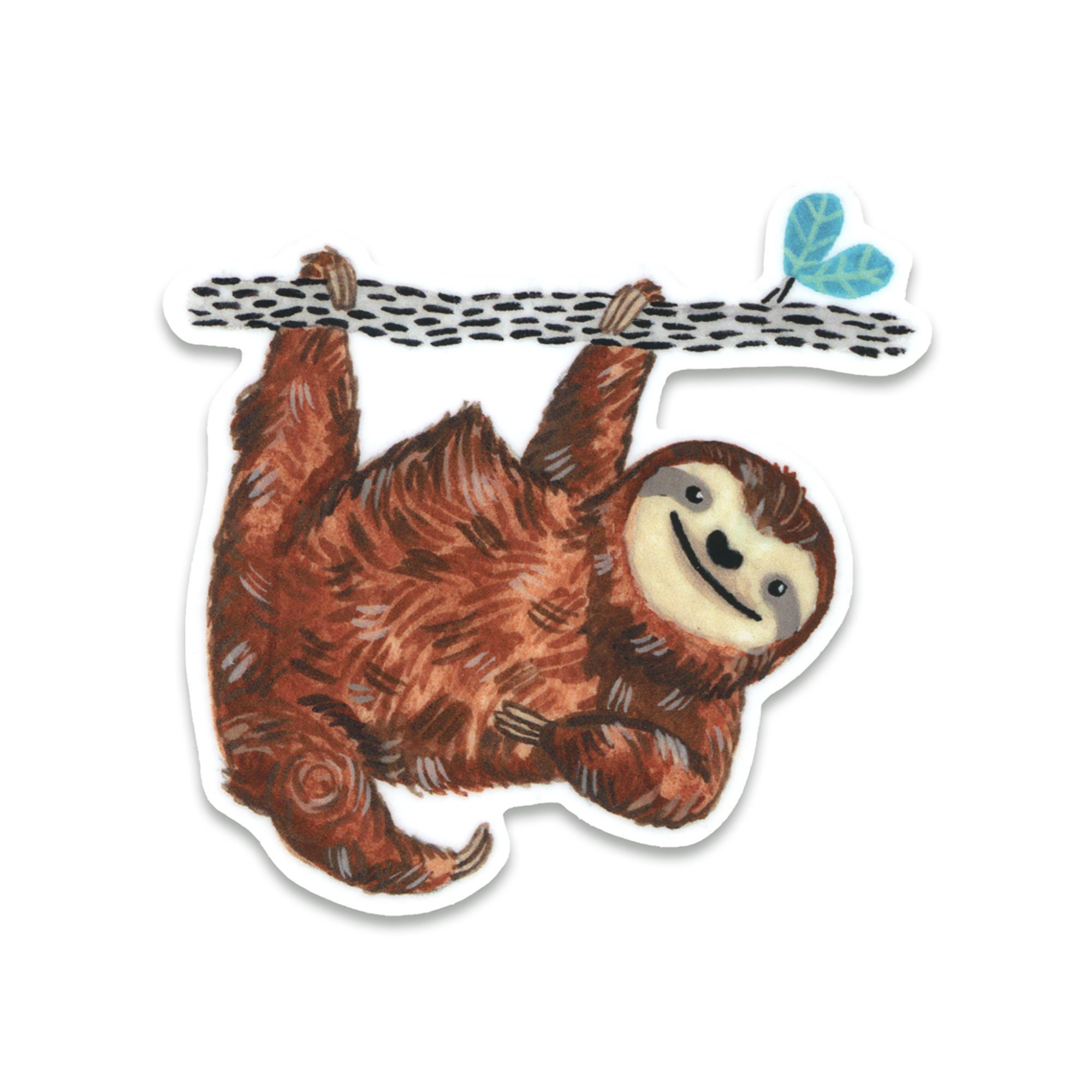 Cute Journal Stickers/ Vinyl Stickers Laptop Sticker Sloth Gift ...