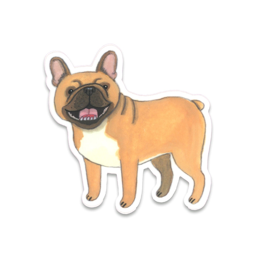 Rotten Little Frenchie Sticker - Etsy