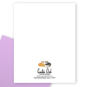 Cat Clutter Card - Etsy
