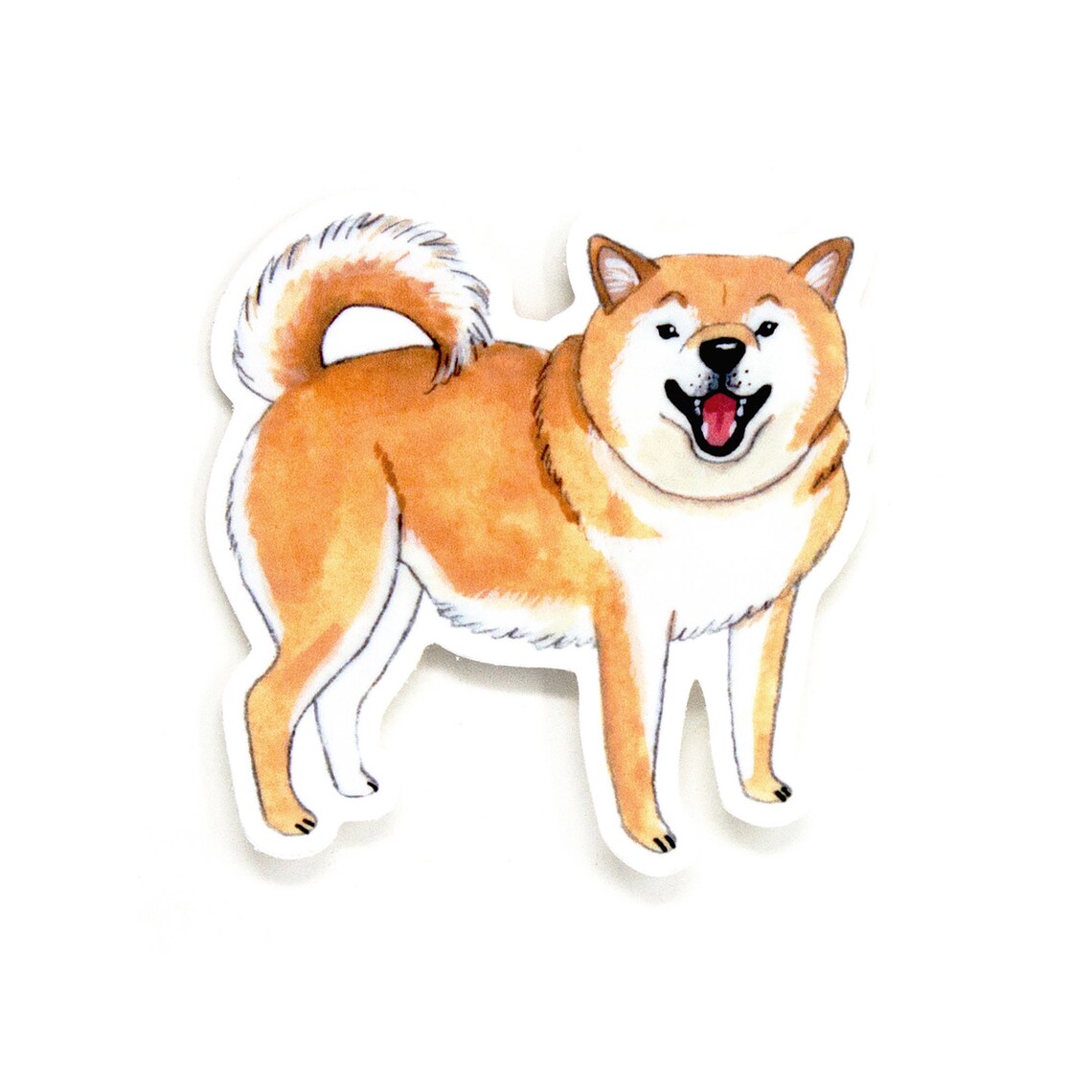 Shiba Inu Sticker - Etsy UK