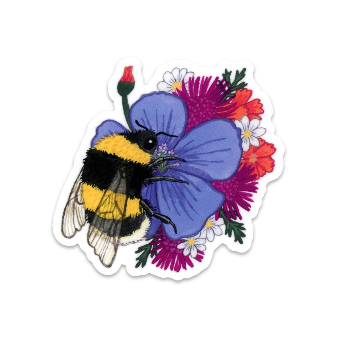 Bumblebee Sticker - Etsy