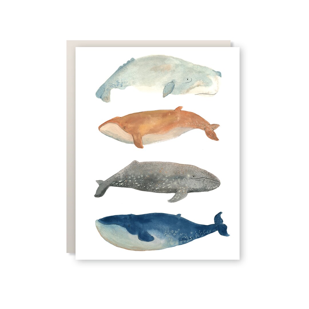 Whale Gang Card - Etsy
