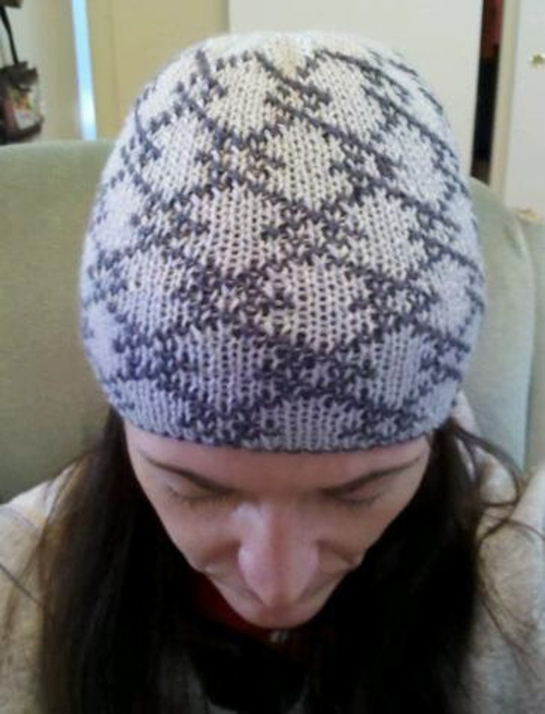 PDF KNIT PATTERN~ Chain Link Hat: Child, Youth, Womans, Mans Sizes ...