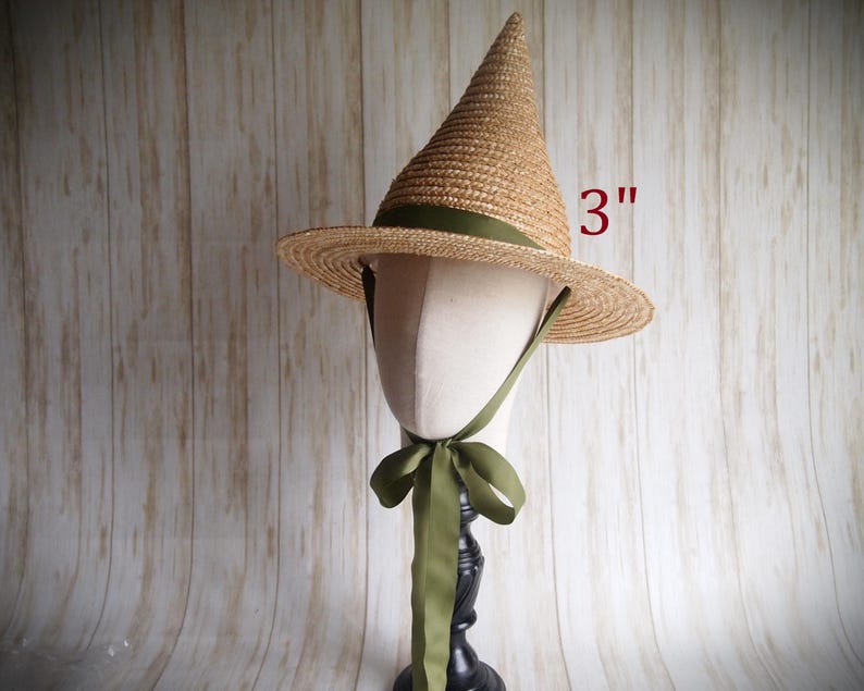 PRE-ORDER Straw Witch Hat - Etsy