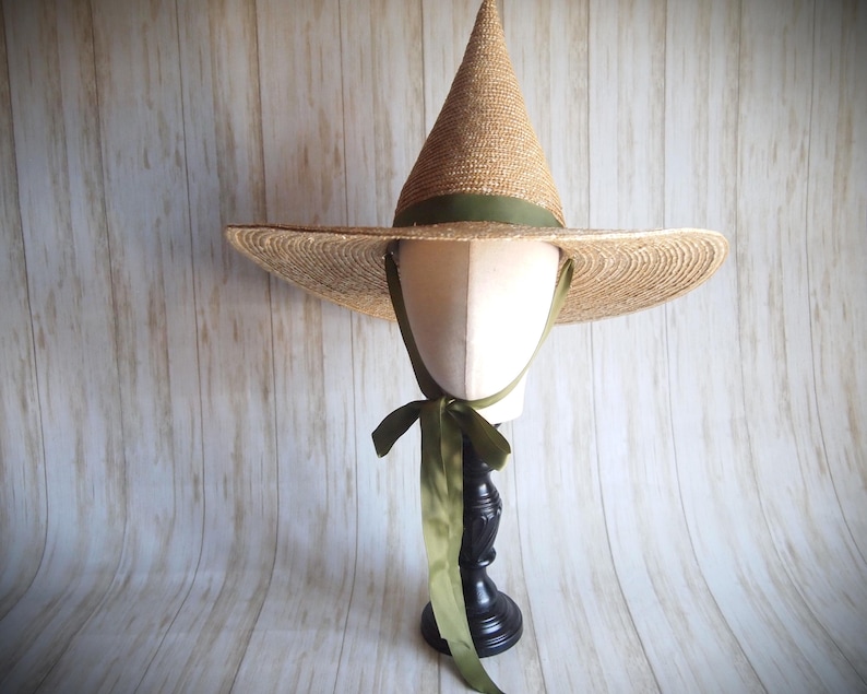 PRE-ORDER Straw Witch Hat - Etsy