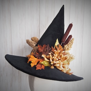 Witch Hat "cattail Conjuring" - Etsy