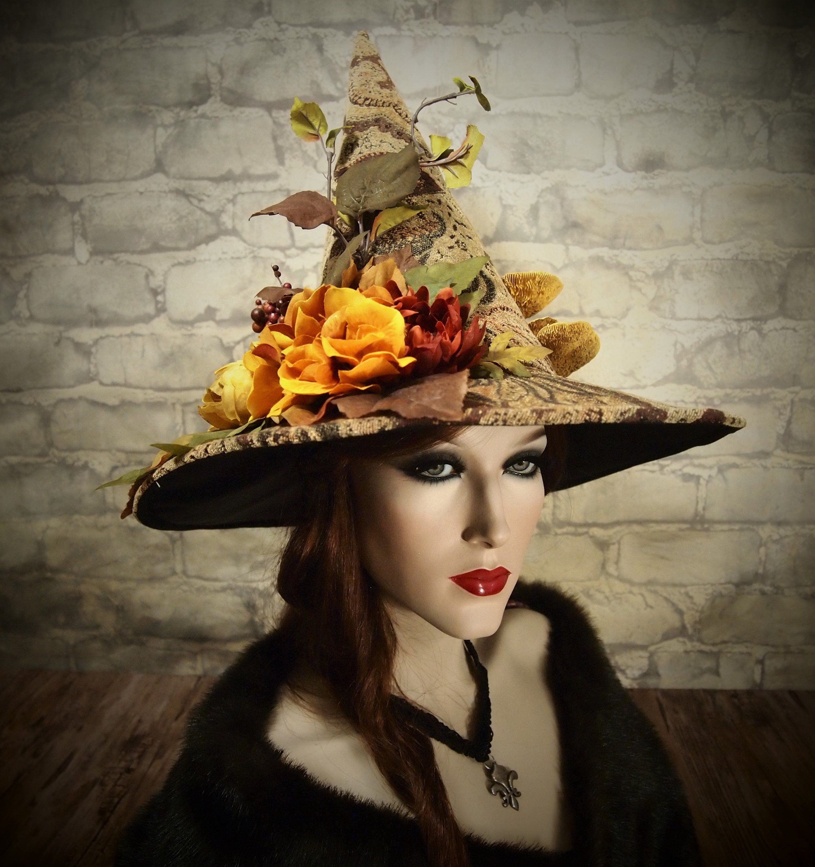 Witch Hat Wood Witch