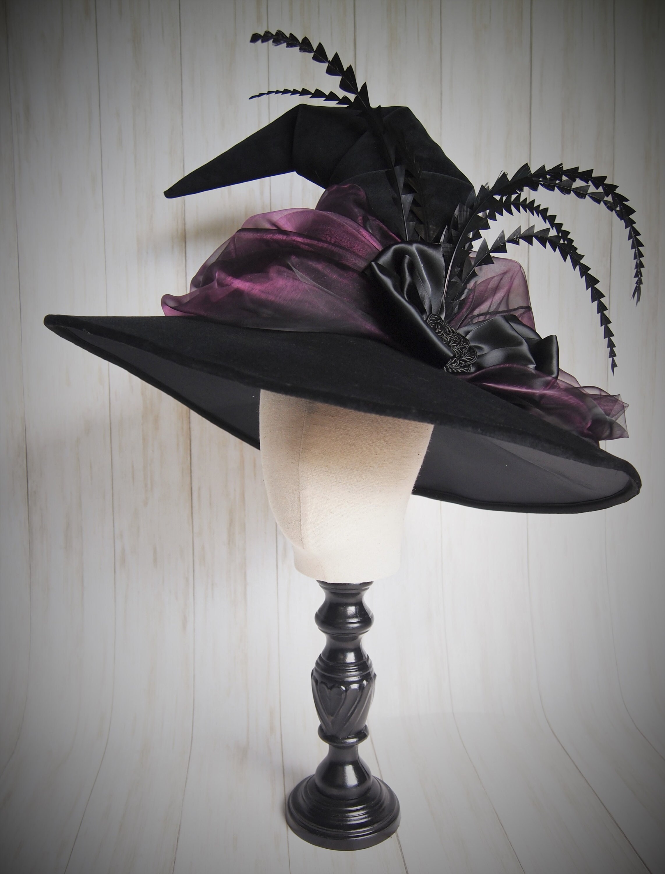 Witch Hat Wicked Plum