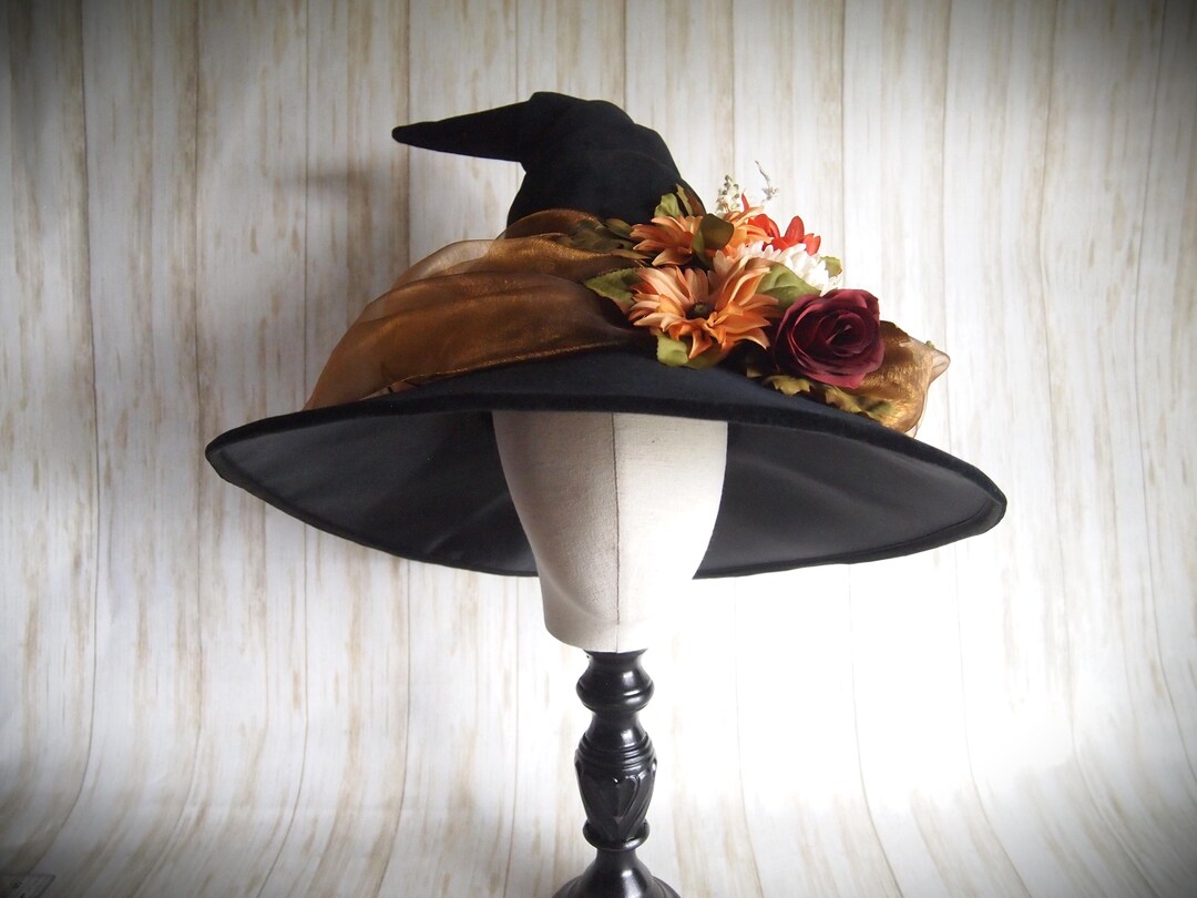 Witch Hat "rust Ritual" - Etsy