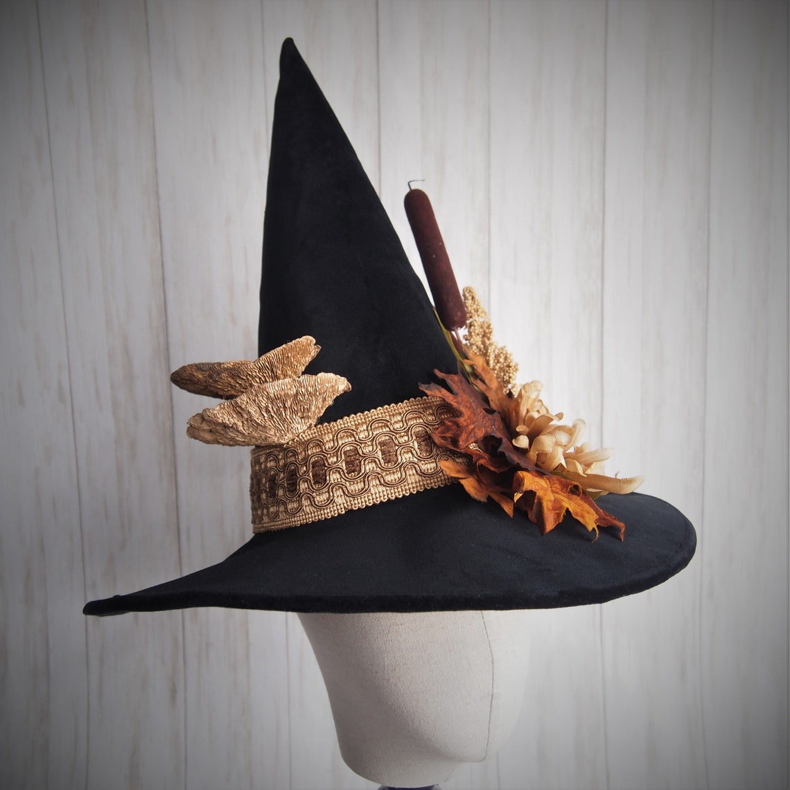 Witch Hat cattail Conjuring - Etsy