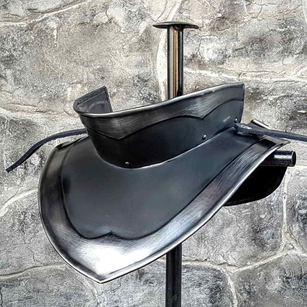 Leather Gorget - Etsy