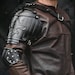 Shoulder Armor Pair of Pauldrons for Medieval Knight Larp Costume ...