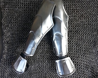 Pair of bracers larp armor for medieval knight cosplay | Etsy
