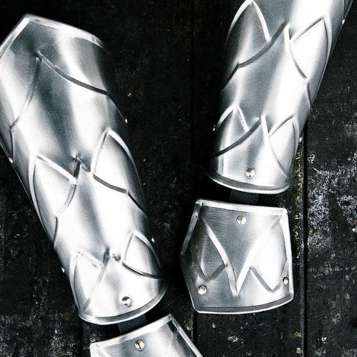 Steel Bracers - Etsy