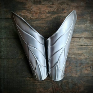 Elven Bracers, Steel Armor, Elf Fantasy Warrior Vambracers, Larp ...