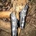 Pair of LARP Steel Bracers, Fantasy Warrior Costume, Medieval Knight ...