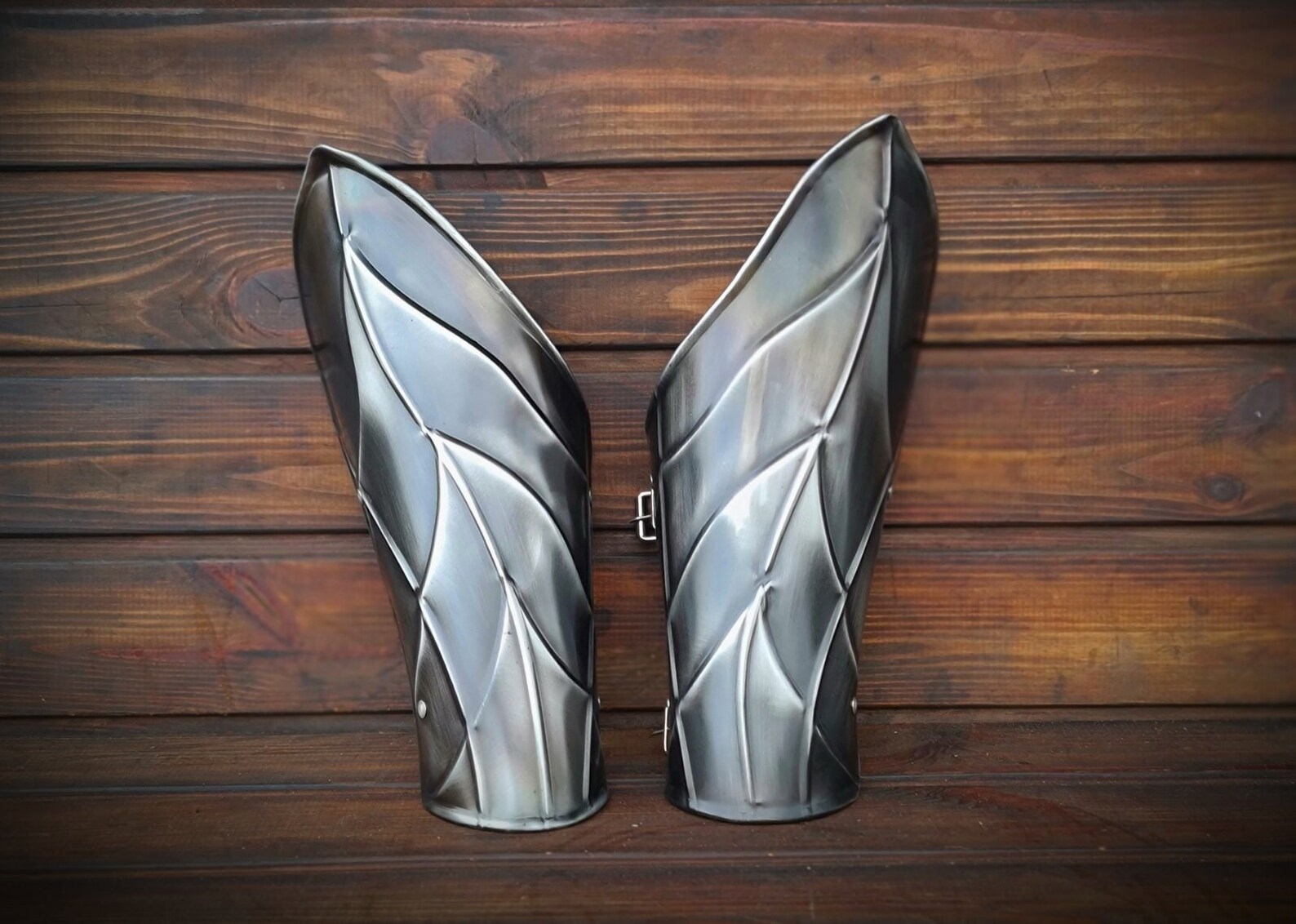 Elven Bracers Steel Armor Elf Fantasy Warrior Vambracers - Etsy