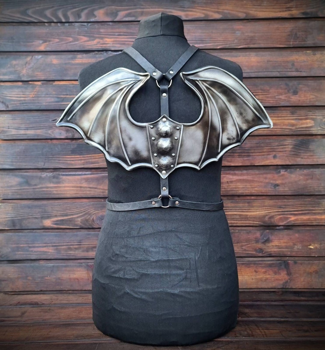 Dragon Wings Costume, Bat Harness, Costume Bat Wings, Gothic Wings ...